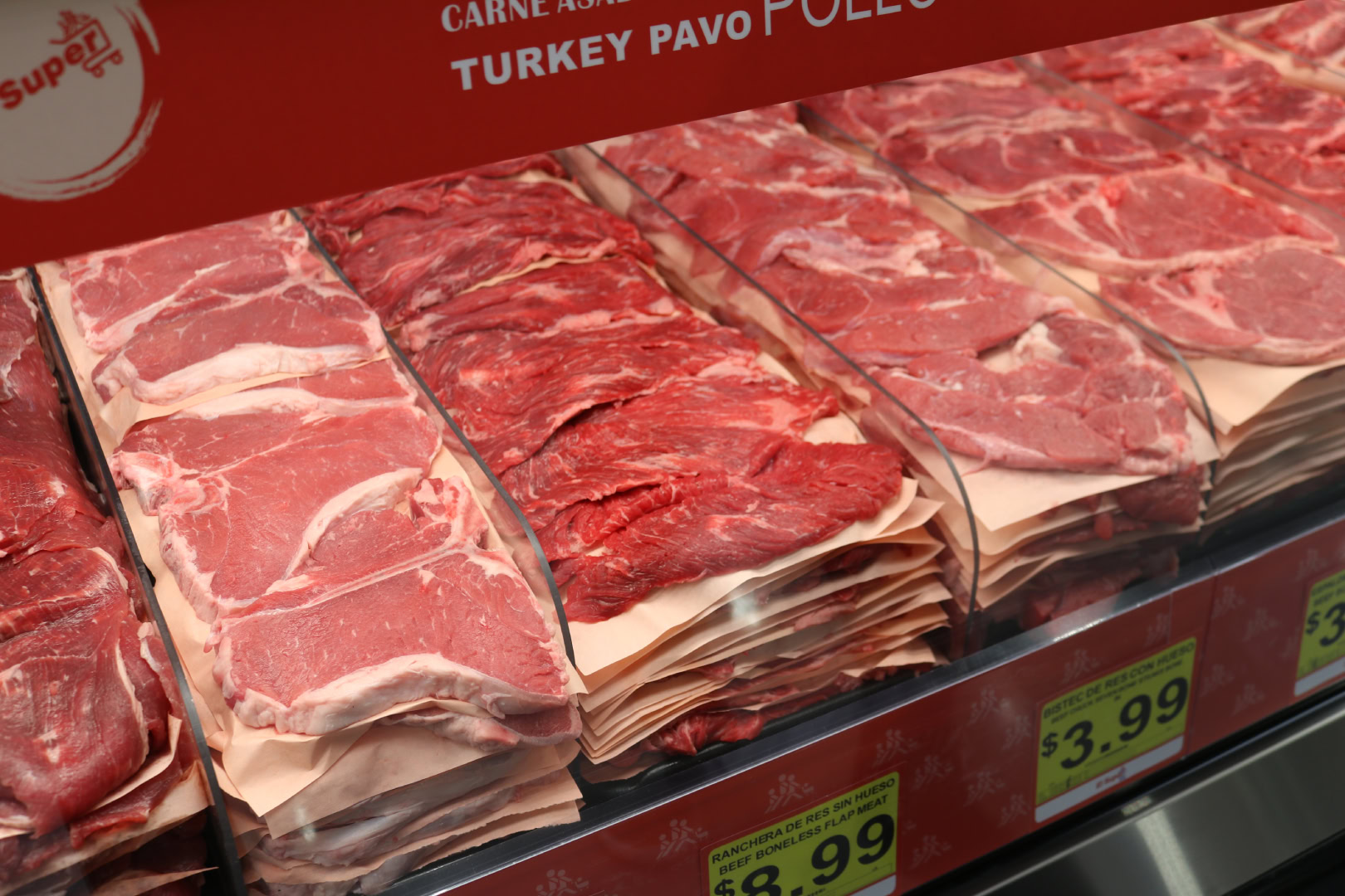 Premium Meat Display | Fresh & Plentiful Selections