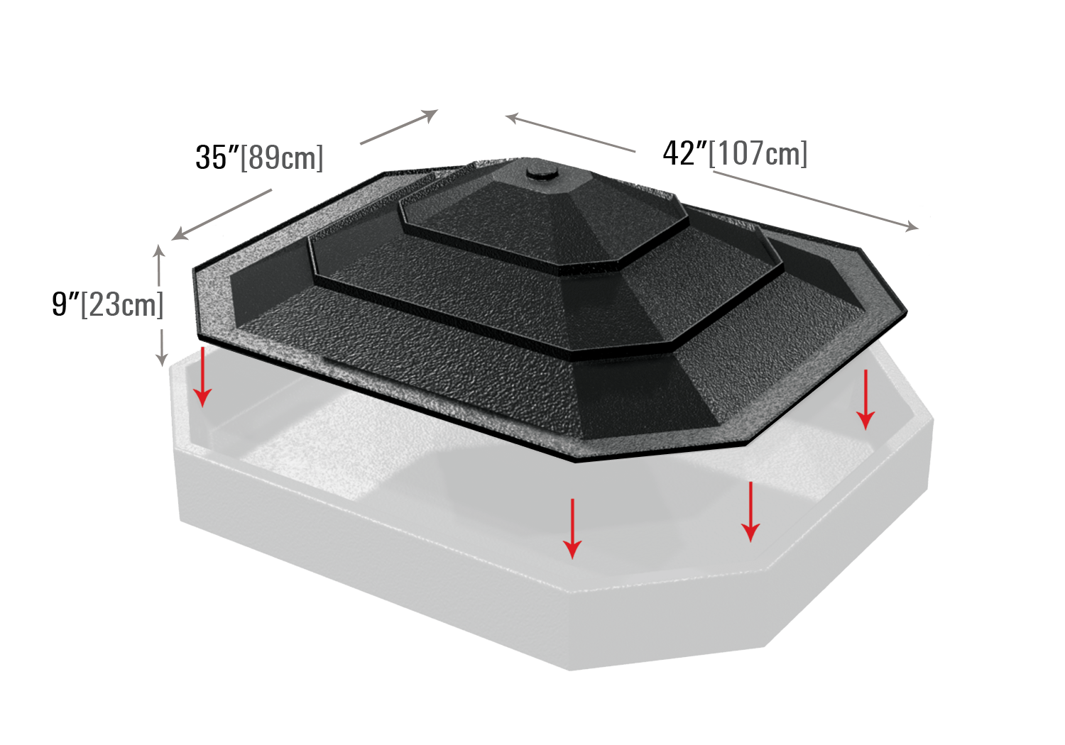Pyramid Bin Insert - Maximize Display & Profits