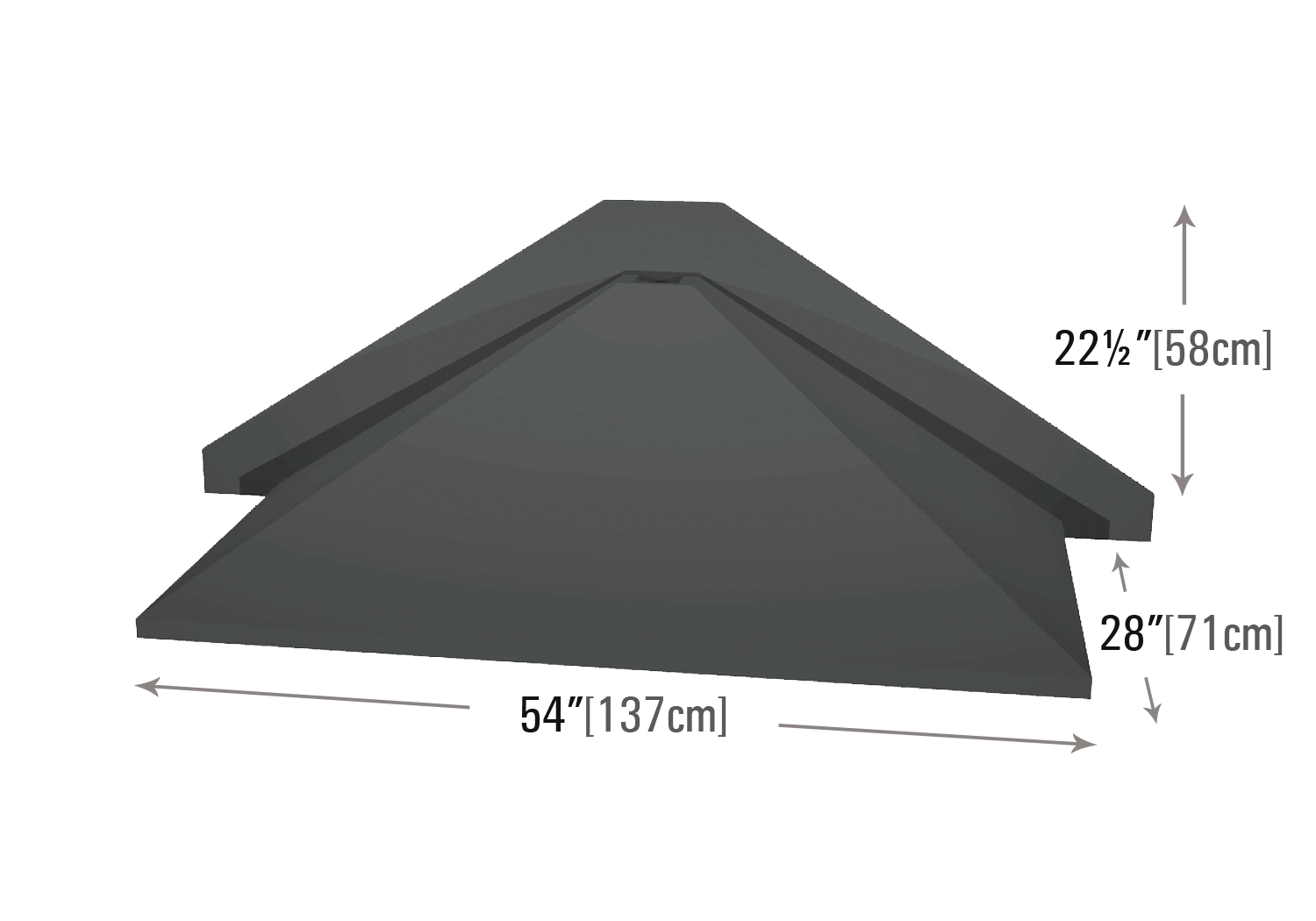 Versatile Slant Dry Table End Riser for Displays