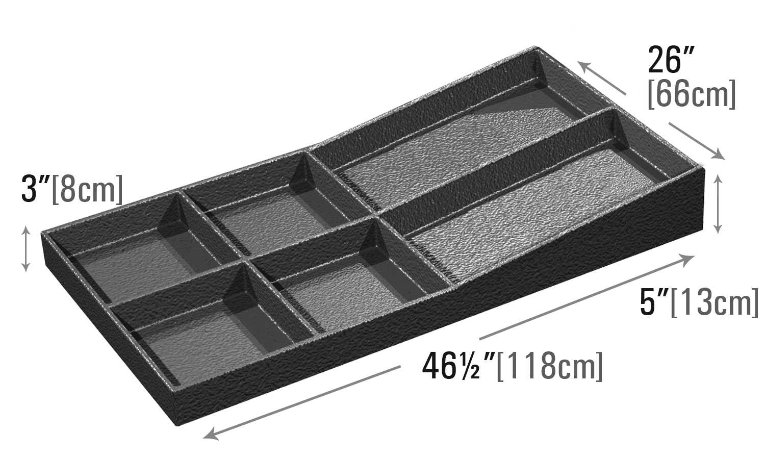 Six Compartment Euro Tray - Boost Visibility & Sales