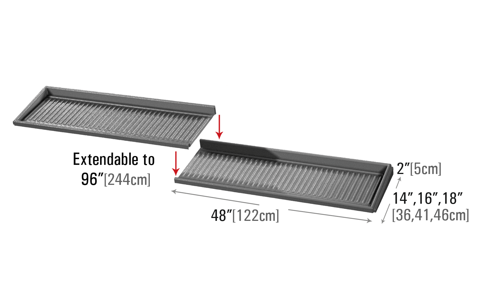 Durable Interlocking Meat Shelf Liner - Easy to Install