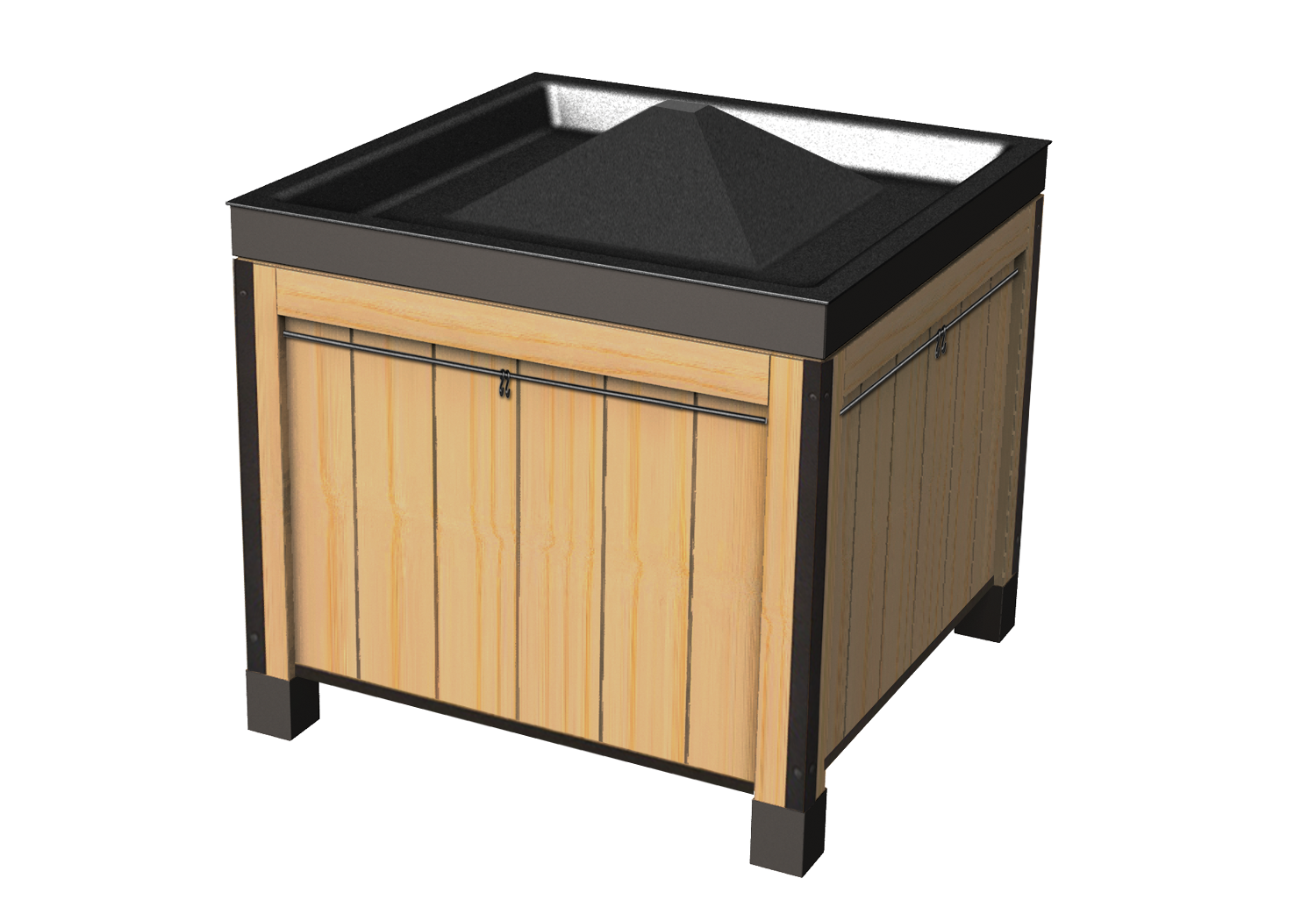 Durable Orchard Bin Pod - Versatile Display Solution