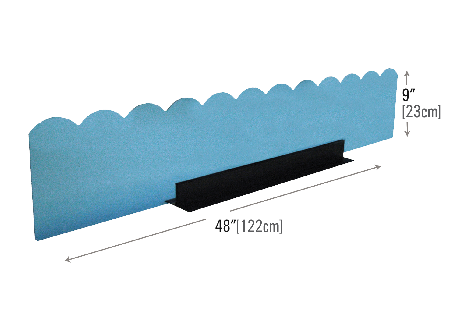 Scalloped Seafood Divider & T-Clip for Easy Organization