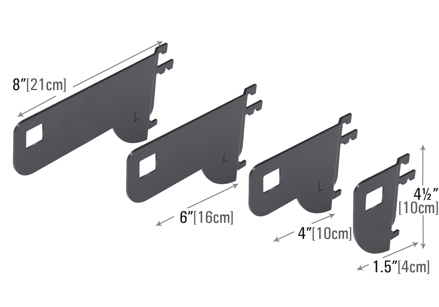 Versa Brackets - Secure Mounting Solution