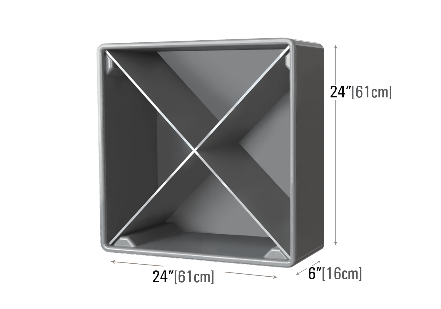 Versa Square with Dividers - Organize with Ease