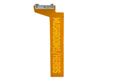 Durable Vertical Organic Divider - Acrylic Display